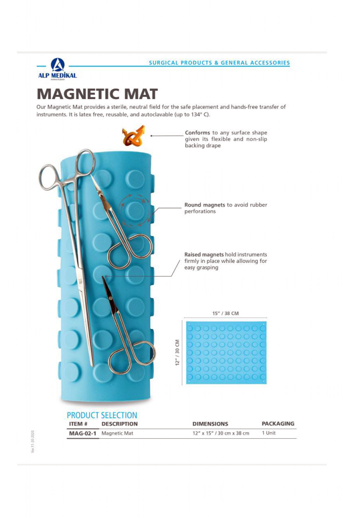 MAGNETIC MAT - Alp Medikal